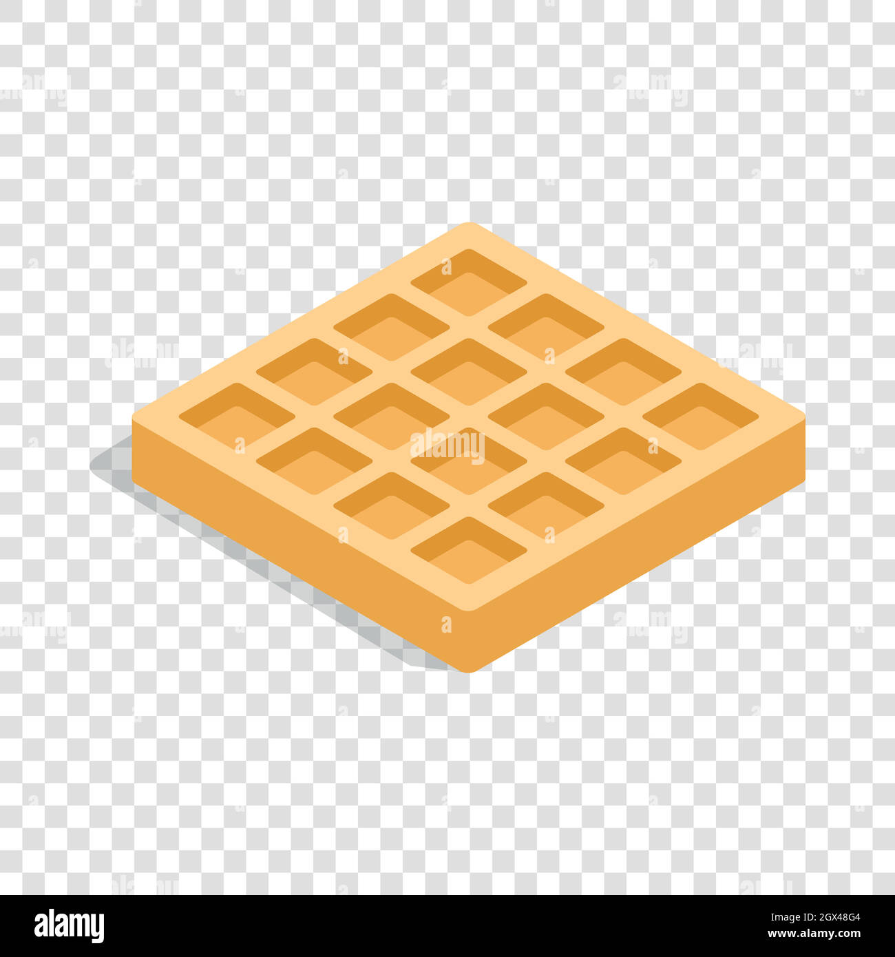 Waffles vector Stock Vector Images - Alamy