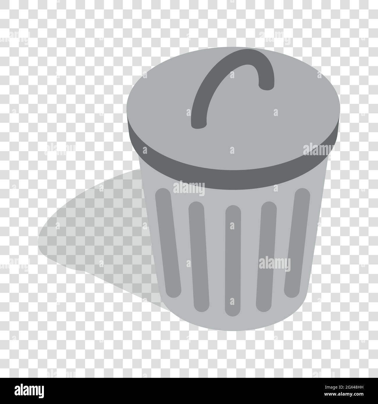 Waste plastic isometric icon Stock Vector Images - Alamy
