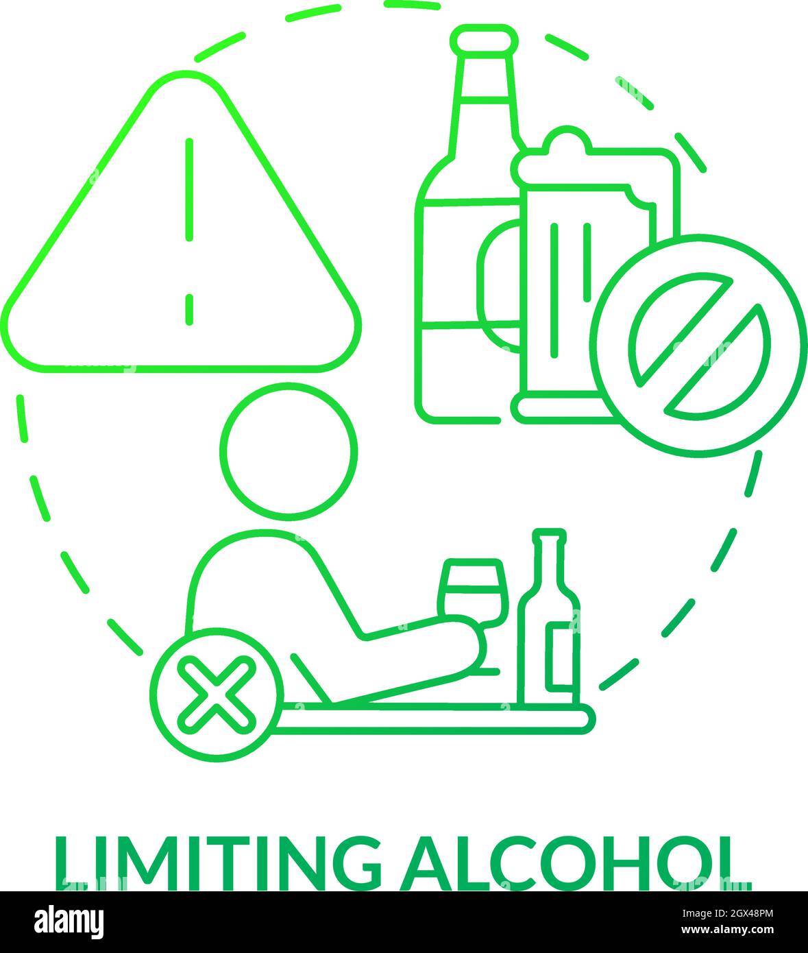 Alcohol intake Cut Out Stock Images & Pictures - Alamy