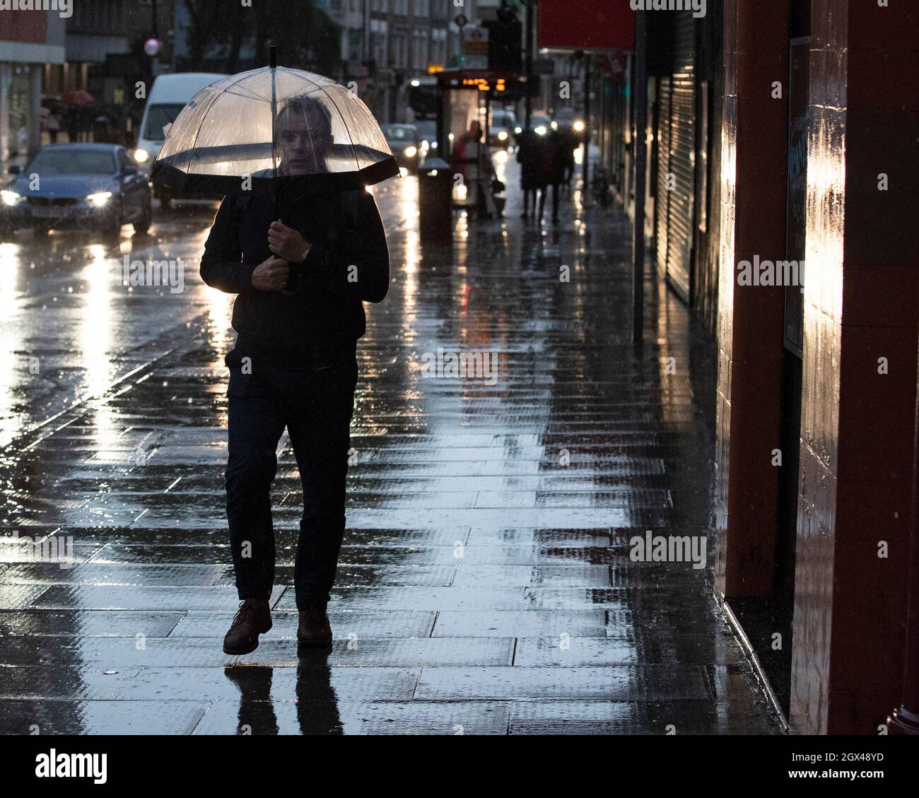 Miserable commuters in london hi-res stock photography and images - Alamy