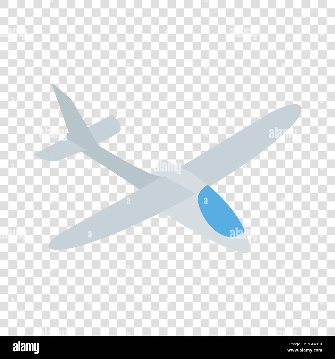 Grey plane isometric icon Stock Vector Image & Art - Alamy