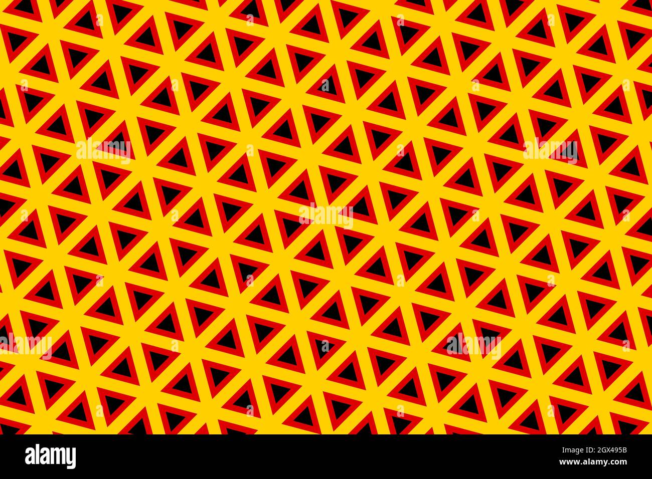 Simple geometric pattern in the colors of the national flag of Germany ...