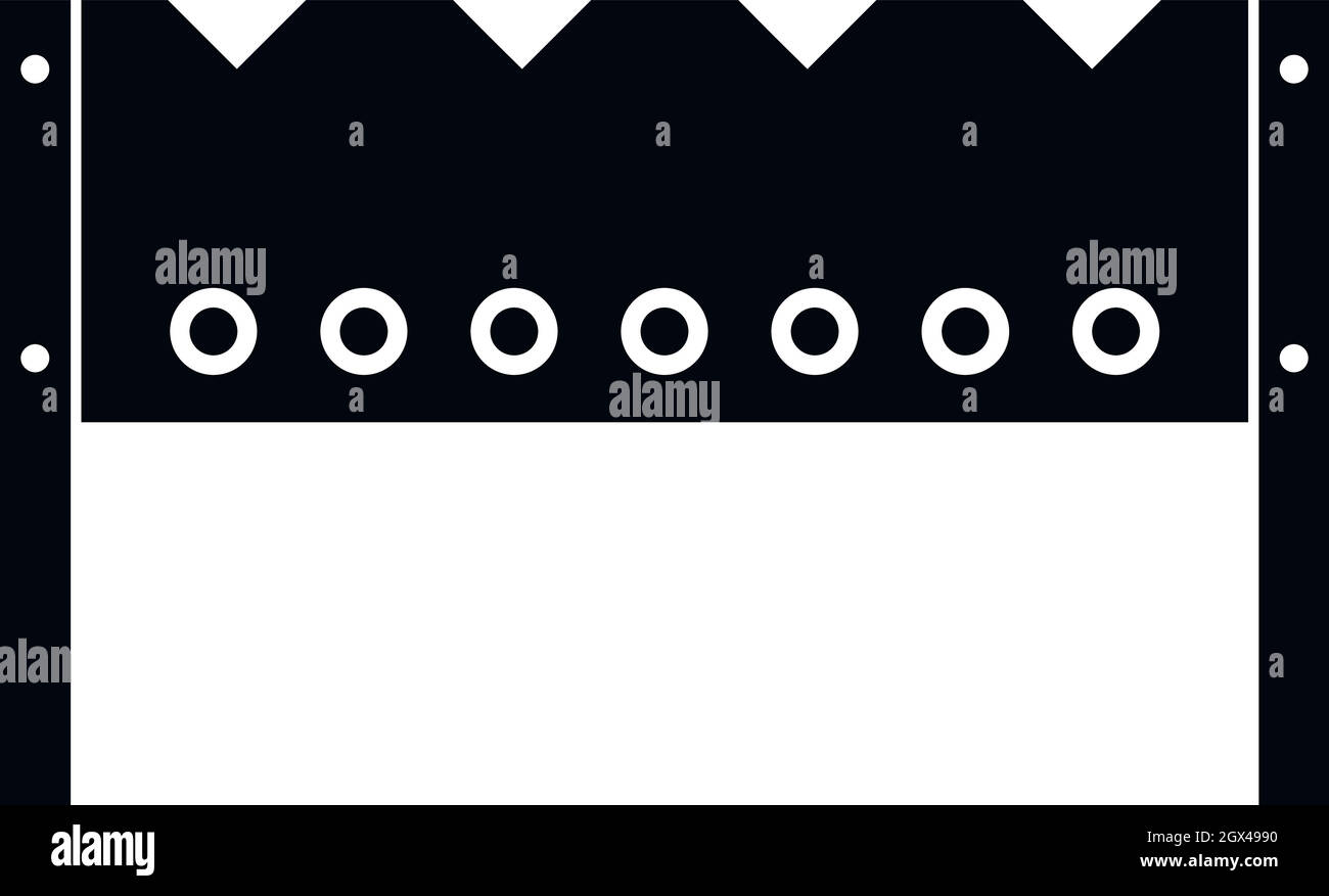 Fireplace simple vector icon Stock Vector Images - Alamy