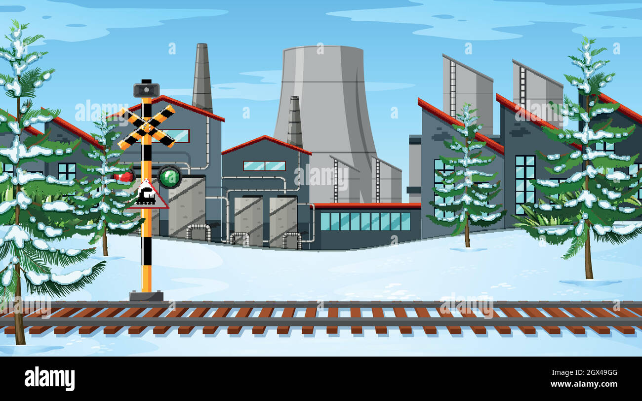 Natural environment scenes landscape Stock Vector Image & Art - Alamy