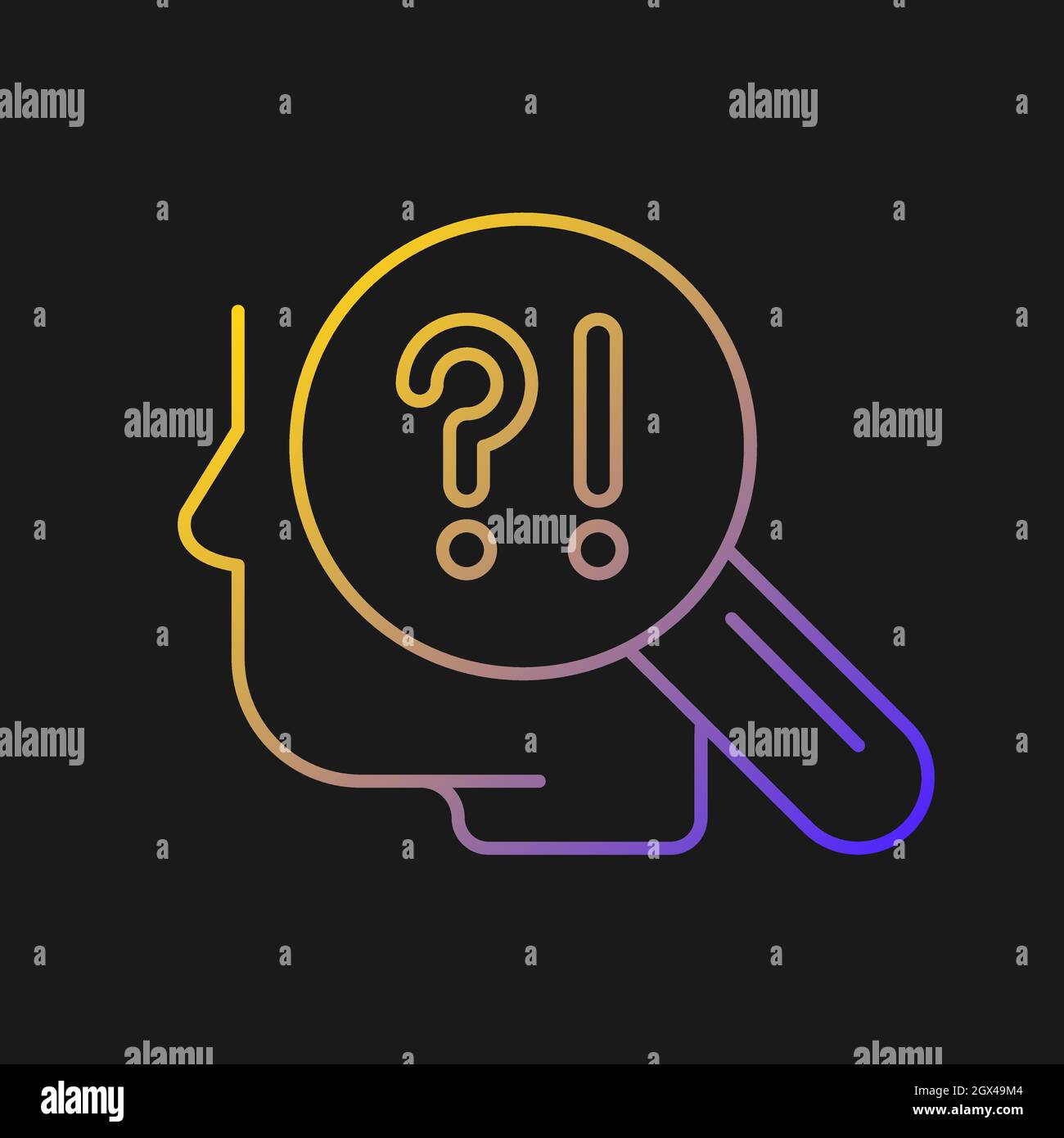 Dark self Stock Vector Images - Alamy