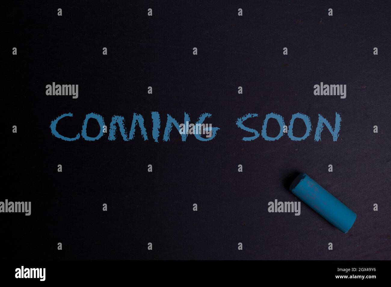 Hand drawing coming soon hi-res stock photography and images - Alamy