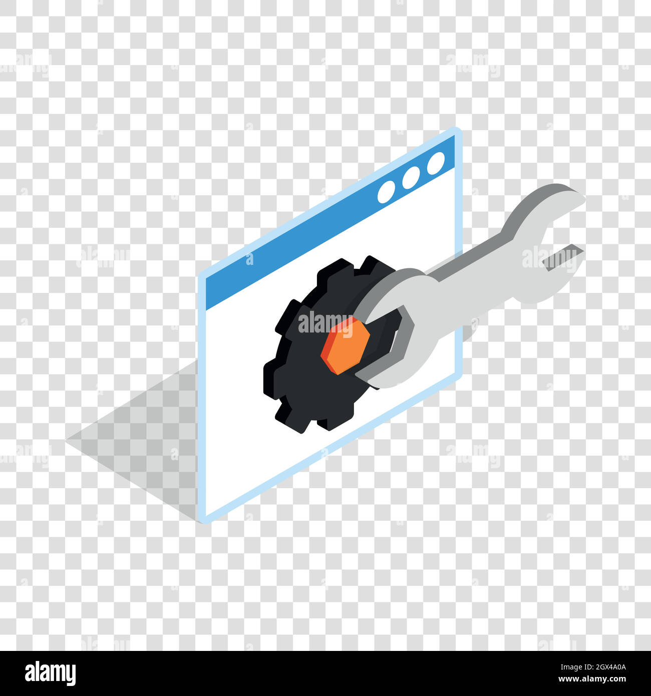 Laptop repair Stock Vector Images - Alamy