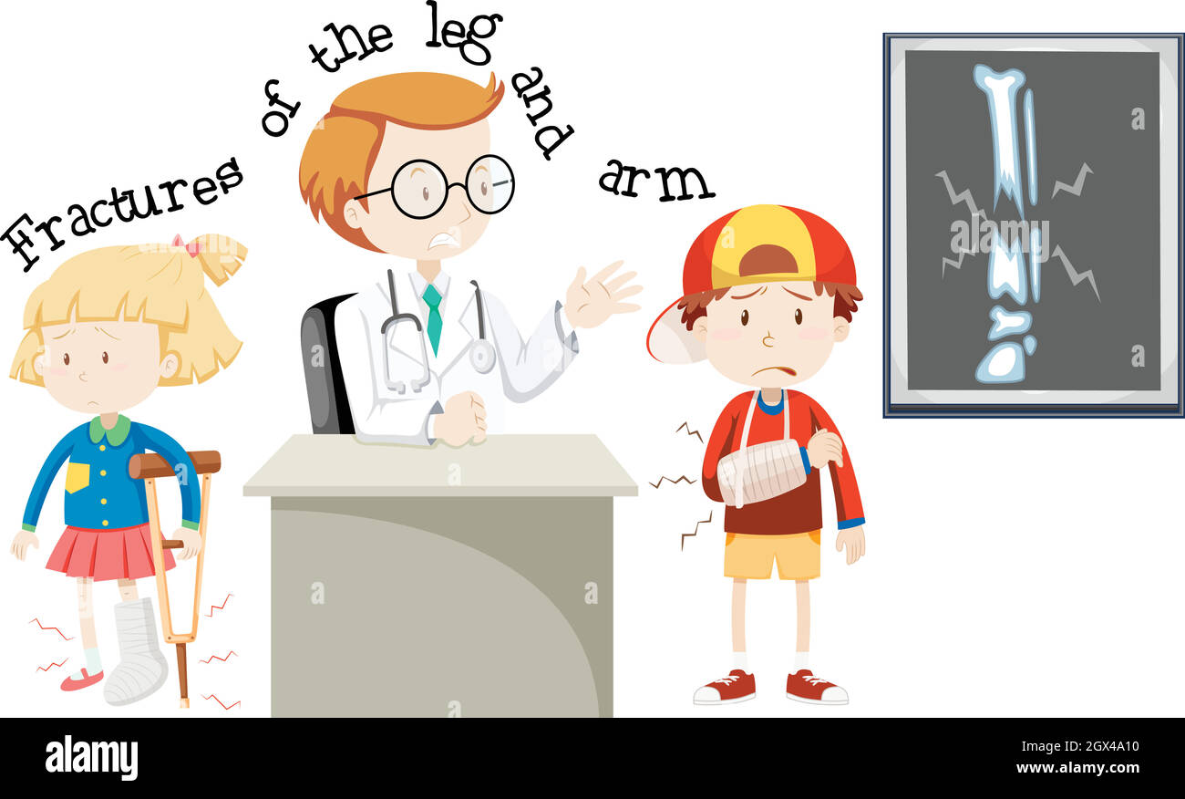 Cartoon arm leg hi-res stock photography and images - Alamy