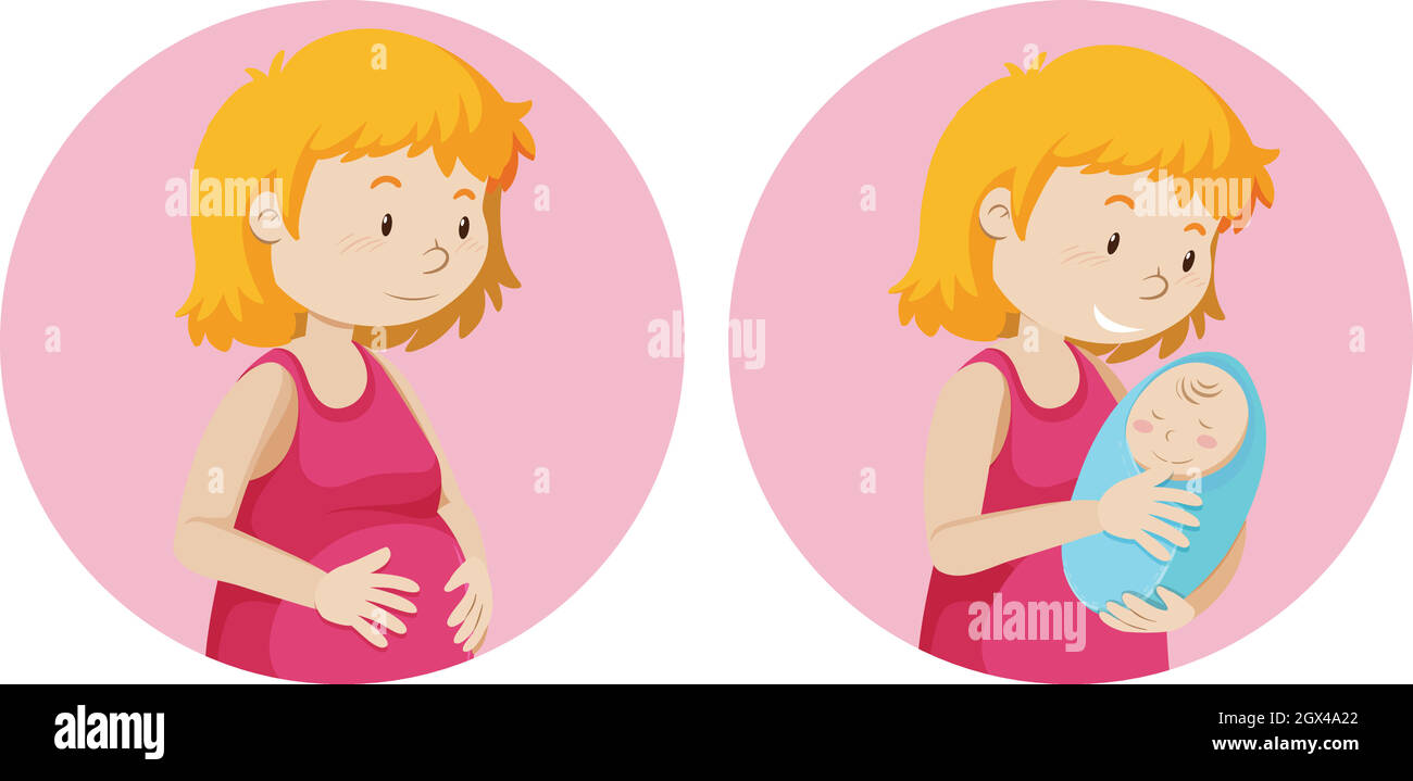 A Set of Mom Vector Stock Vector Image & Art - Alamy