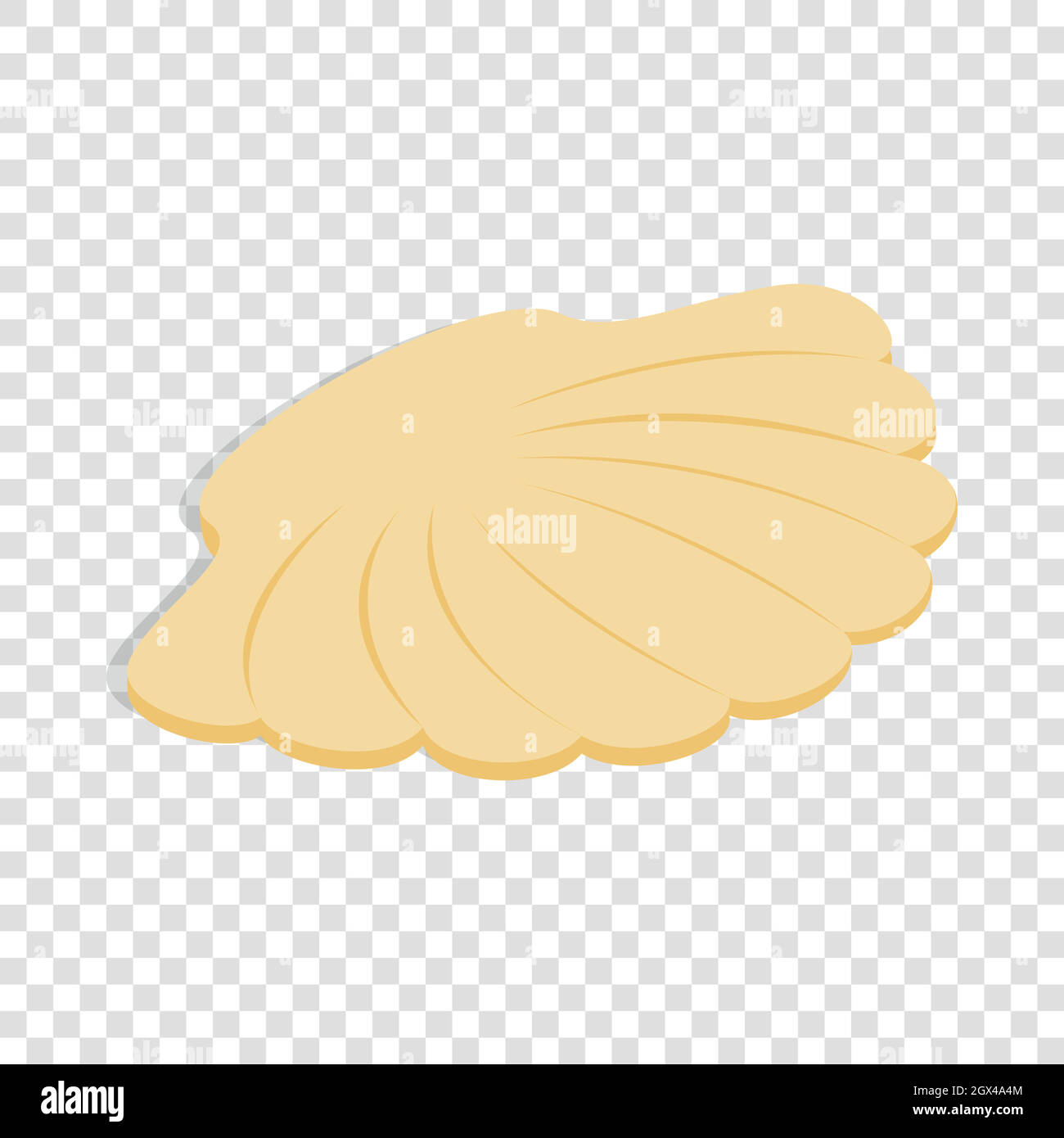 Seashell isometric icon Stock Vector Image & Art - Alamy
