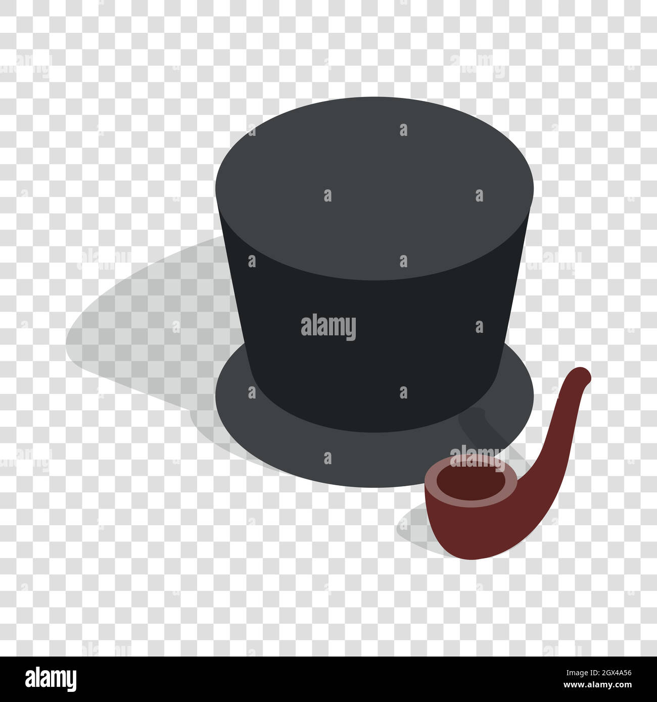 Gentleman smoking Stock Vector Images - Alamy