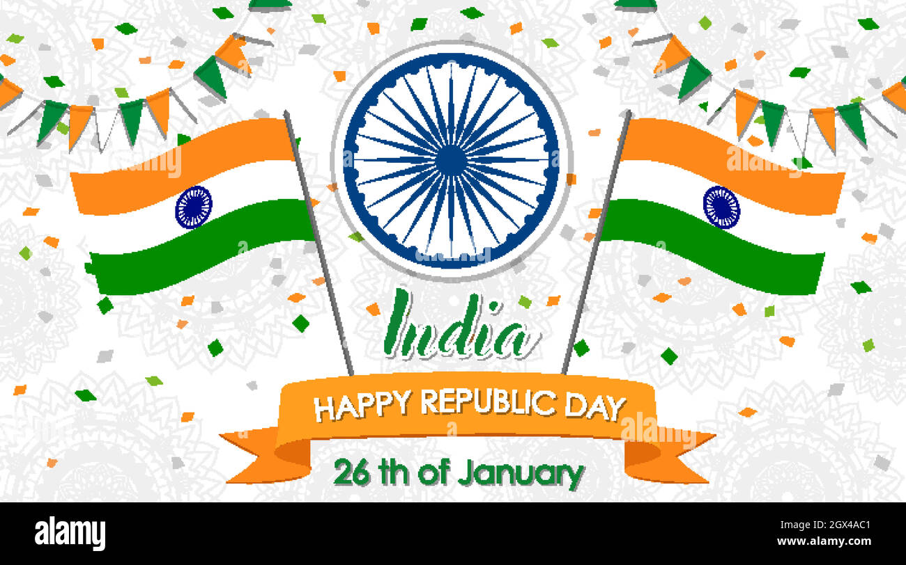 Background design for public holiday in India Stock Vector Image & Art ...