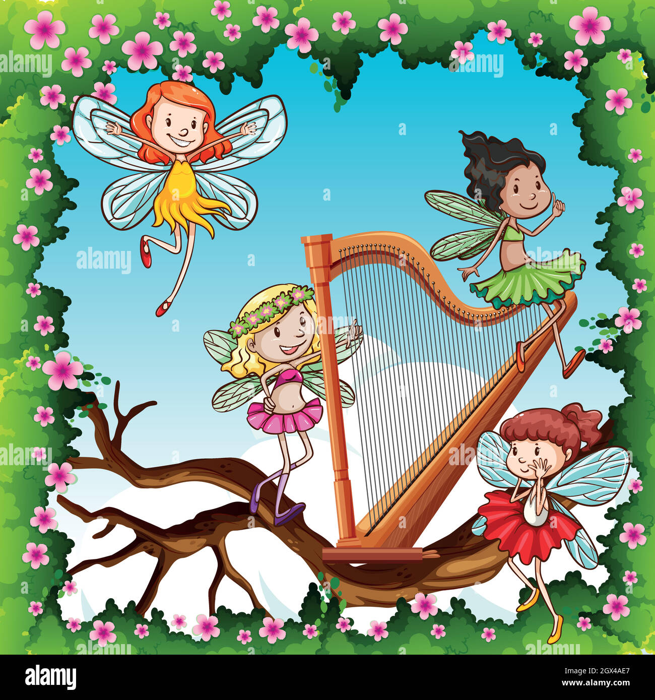 Flying fairies hi-res stock photography and images - Alamy