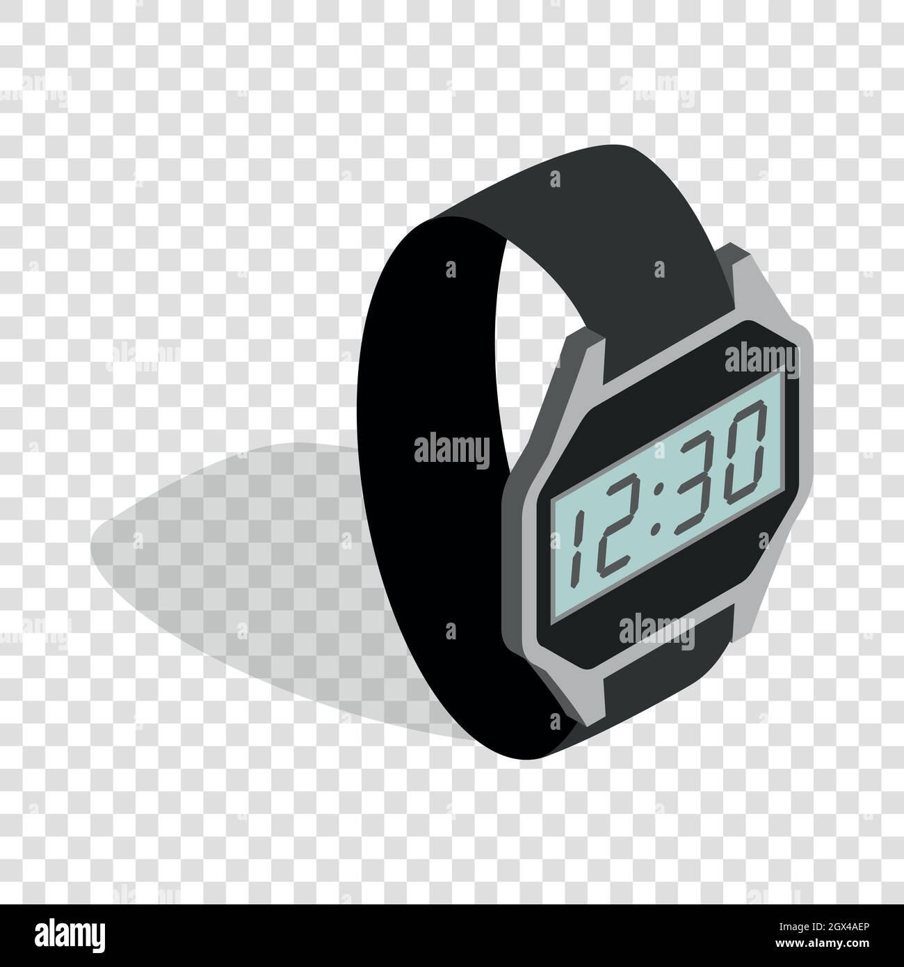 Smart watch isometric icon Stock Vector Image & Art - Alamy