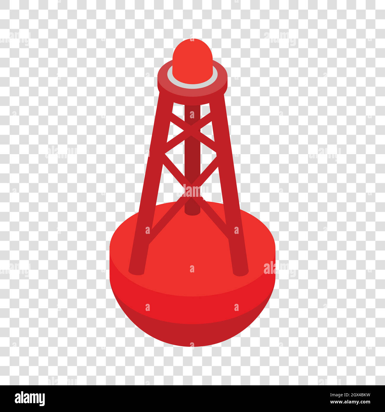 Marine buoy isometric icon Stock Vector Image & Art - Alamy