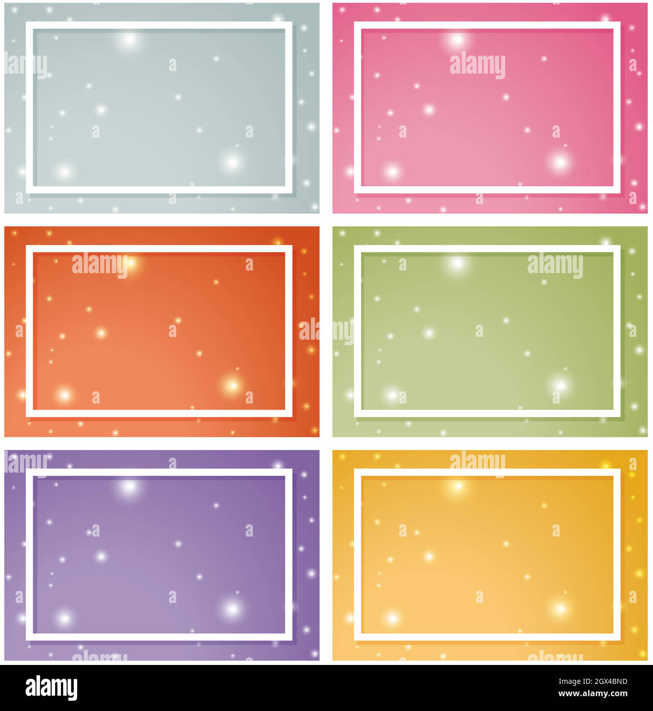 Frame template in purple Stock Vector Images - Alamy