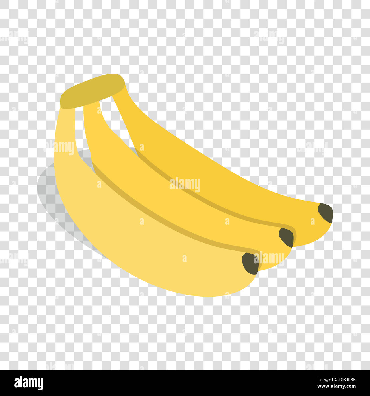 Banana isometric icon Stock Vector Image & Art - Alamy