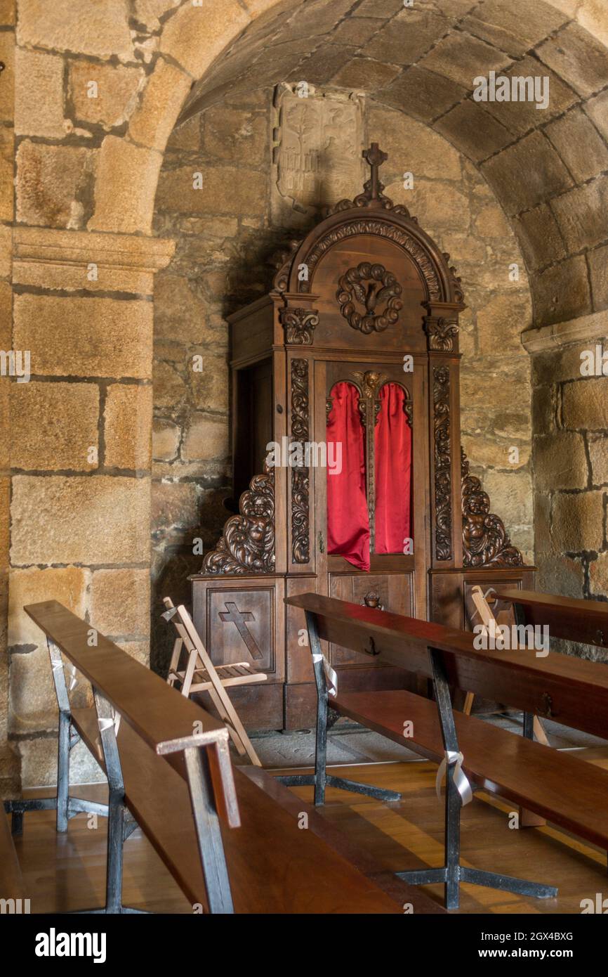 Confessional booth hi-res stock photography and images - Alamy