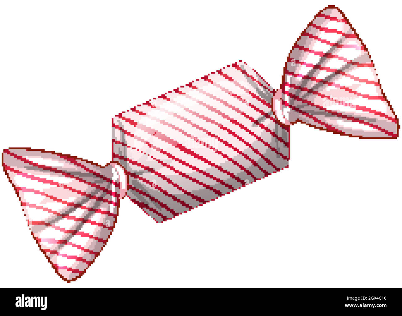 One piece of on candy white background Stock Vector Image & Art - Alamy