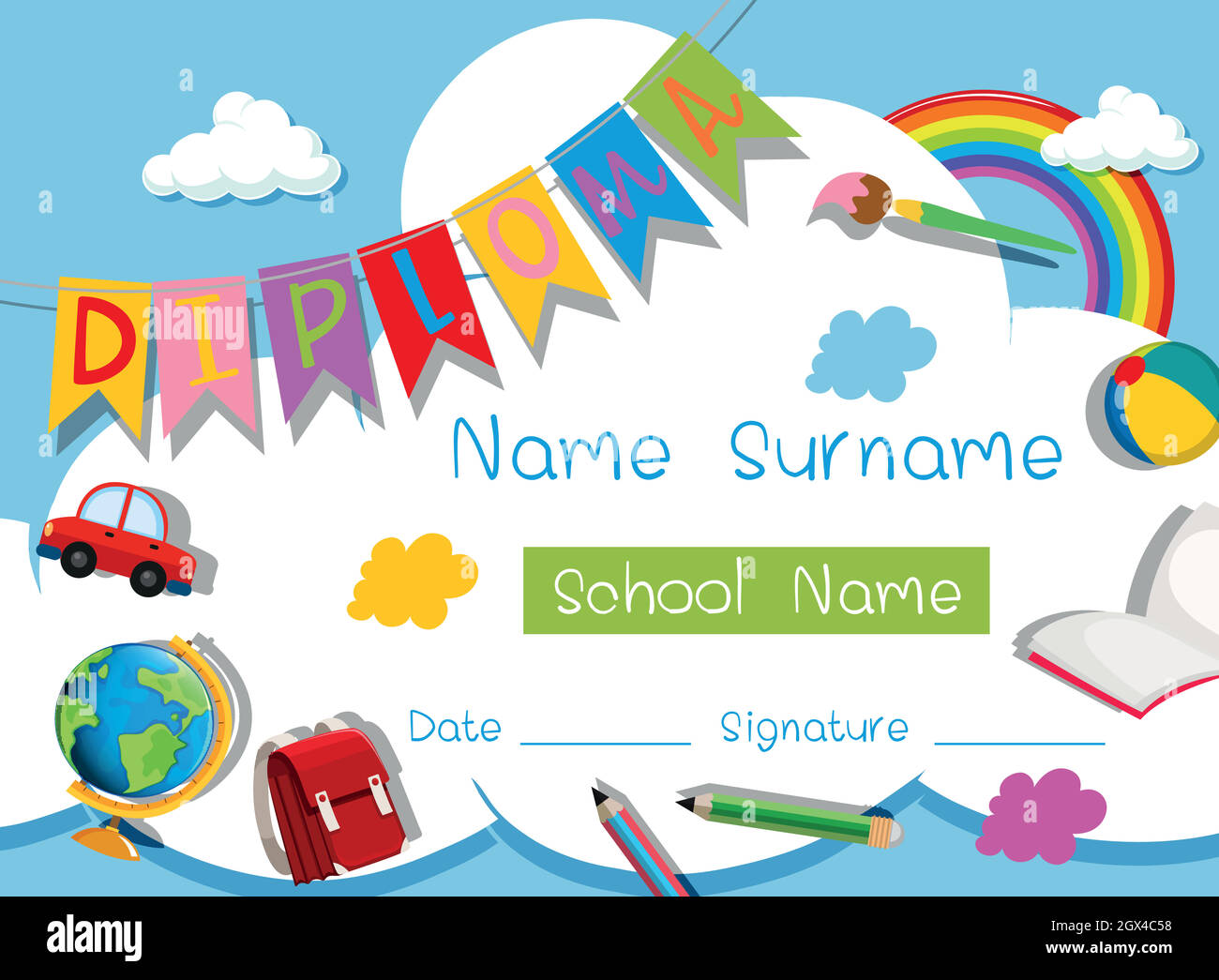 Diploma background hi-res stock photography and images - Alamy