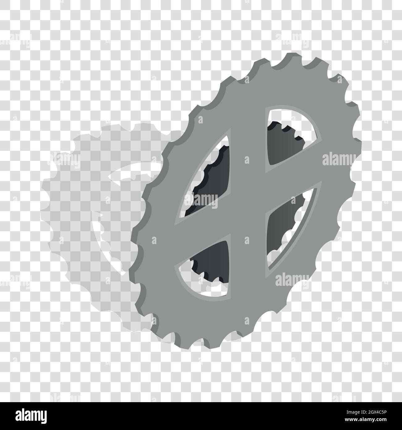 Transmission icon isometric vector Stock Vector Images - Alamy