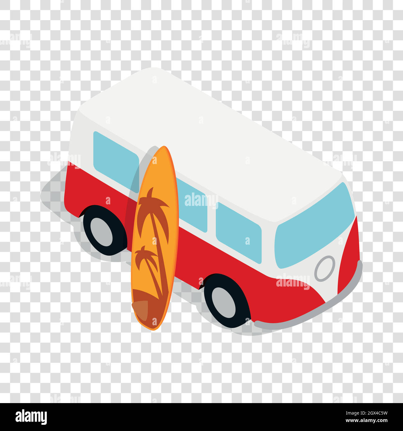 Isometric bus hi-res stock photography and images - Alamy