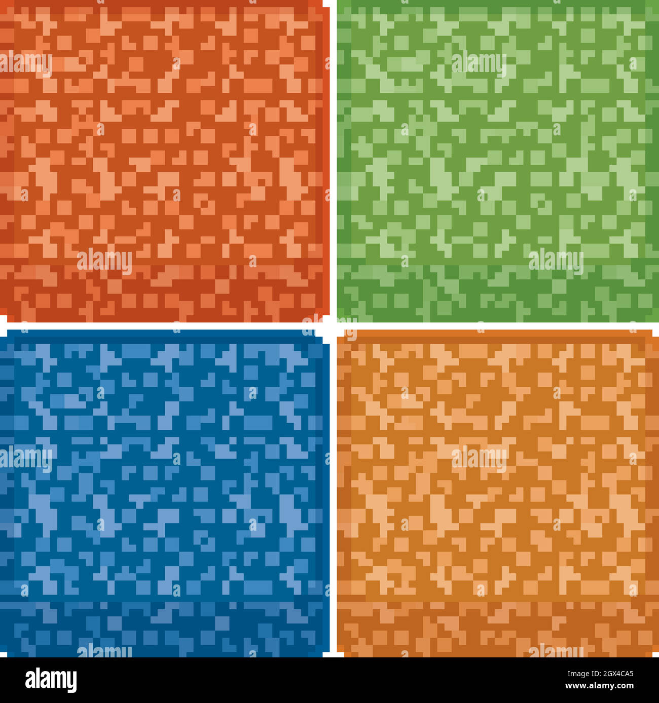 Four background with confetti Stock Vector Image & Art - Alamy