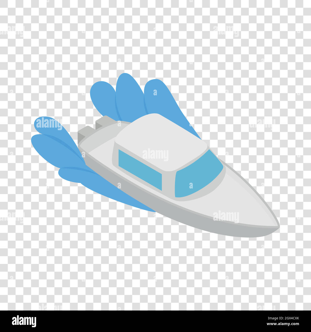 Ship waves vector Stock Vector Images - Alamy