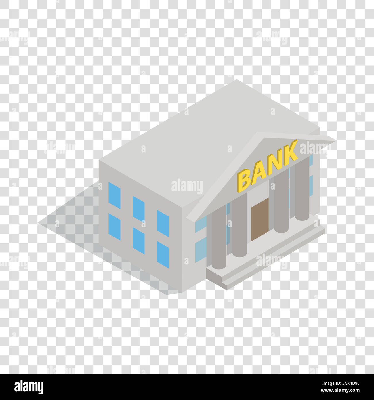 3d bank building Stock Vector Images - Alamy