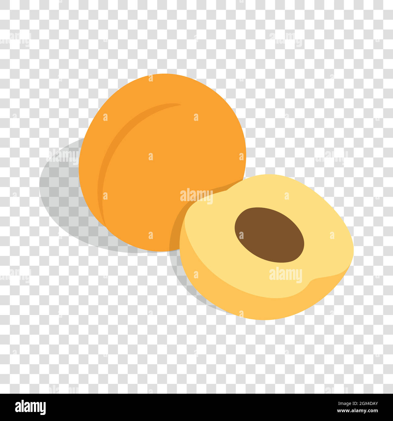 Summer diet fresh fruits Stock Vector Images - Alamy