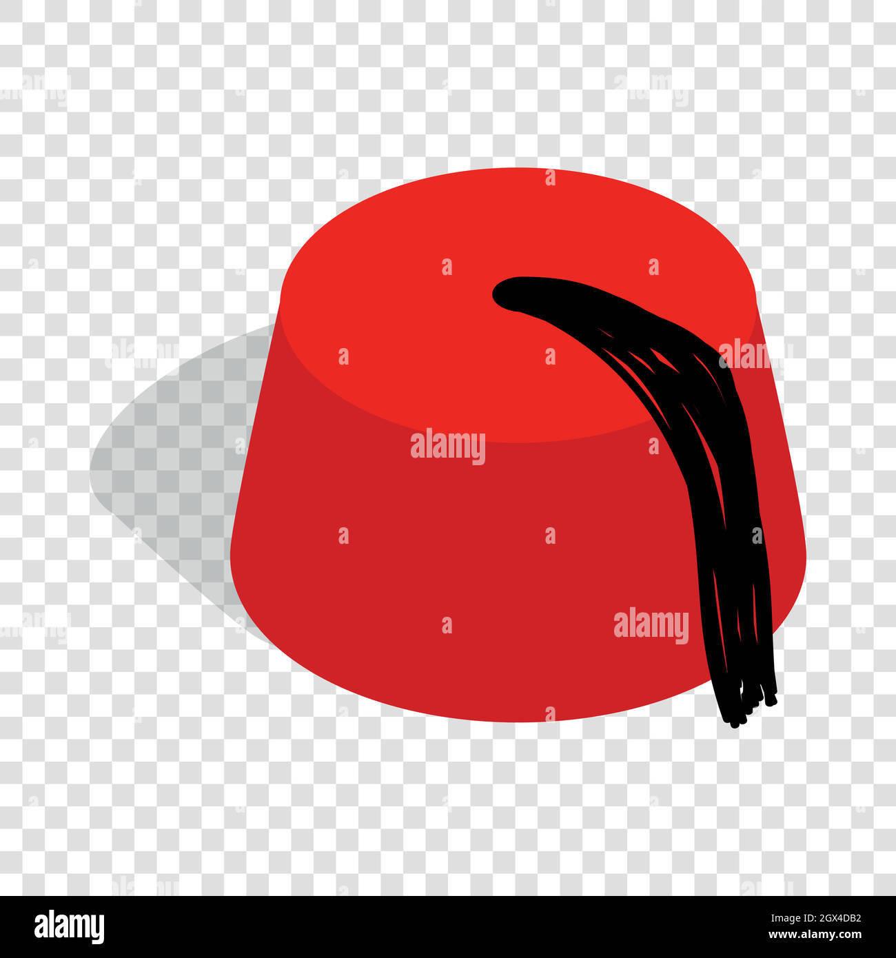 Turkish hat, fez isometric icon Stock Vector Image & Art - Alamy