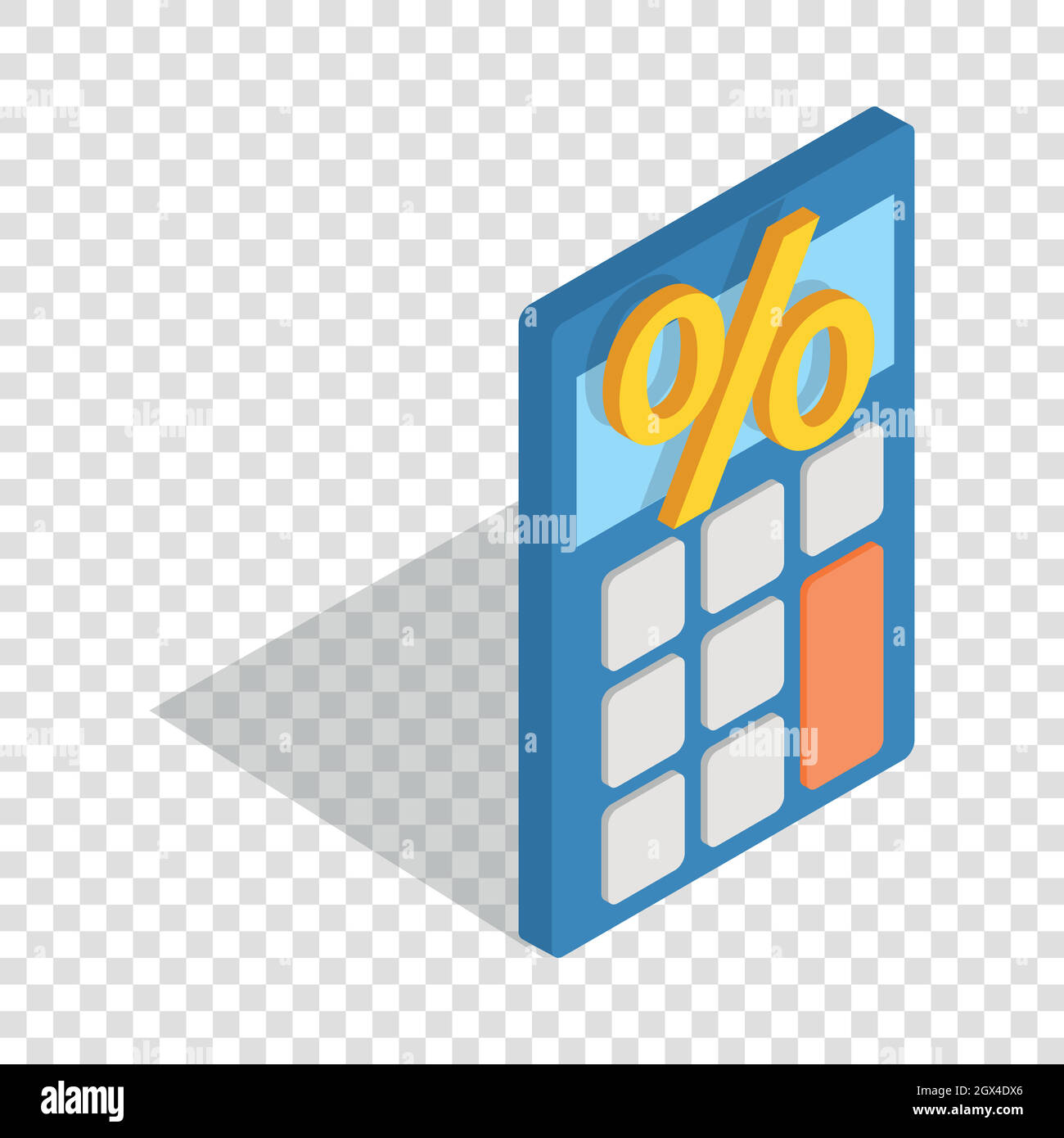 Calculator isometric icon Stock Vector Image & Art - Alamy
