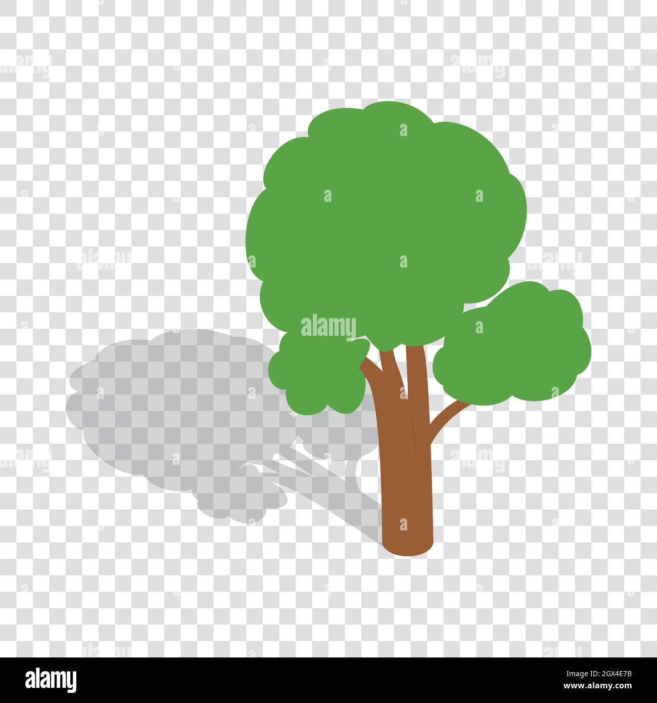Tree isometric icon Stock Vector Image & Art - Alamy