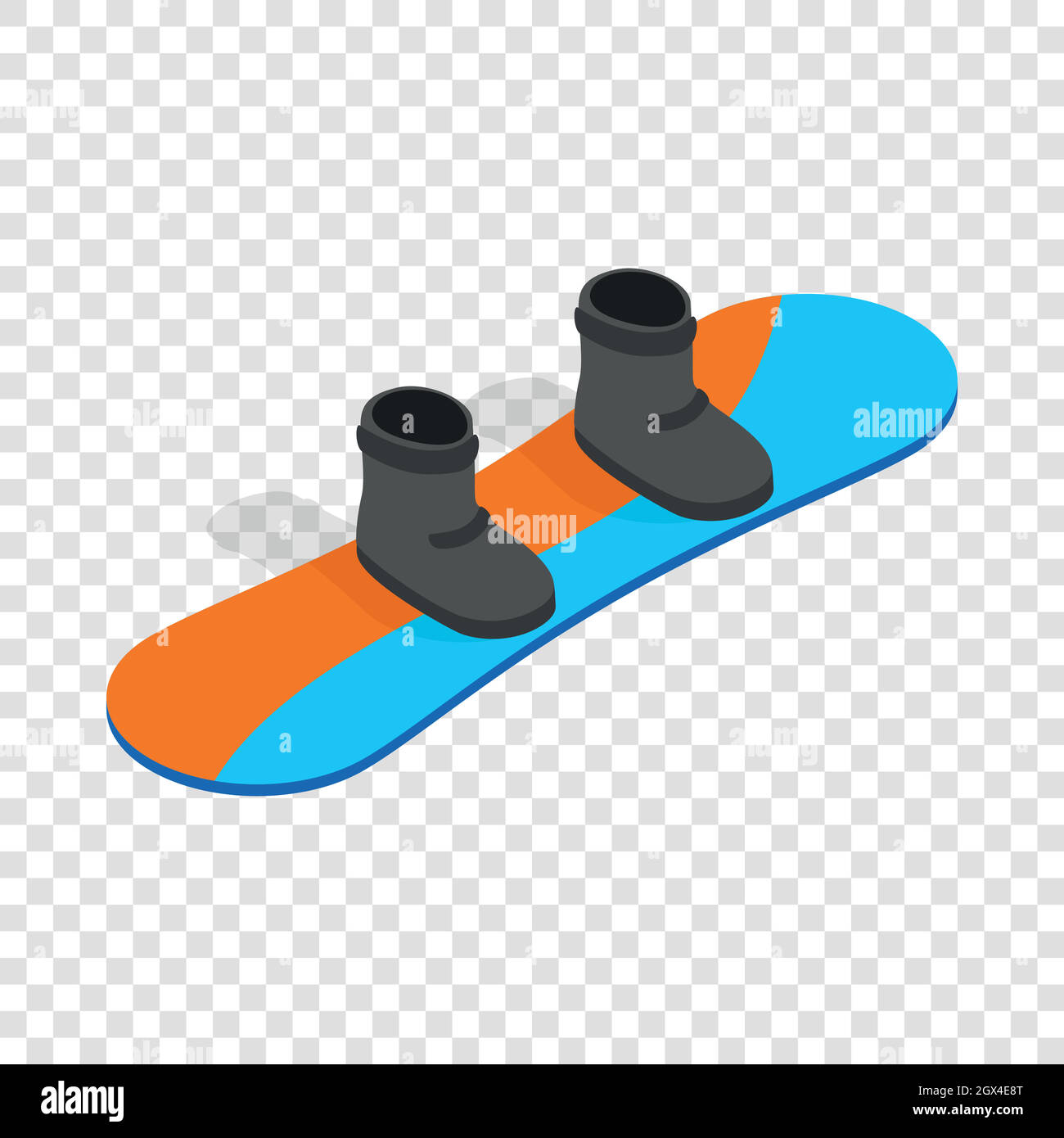 Plastic snowboard Stock Vector Images - Alamy