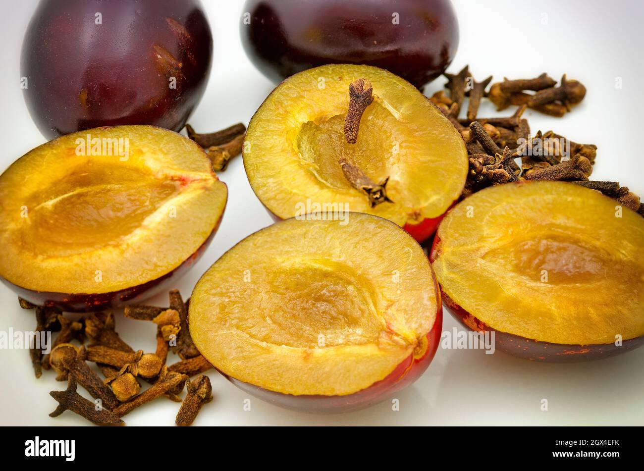 Juicy plums hi-res stock photography and images - Alamy