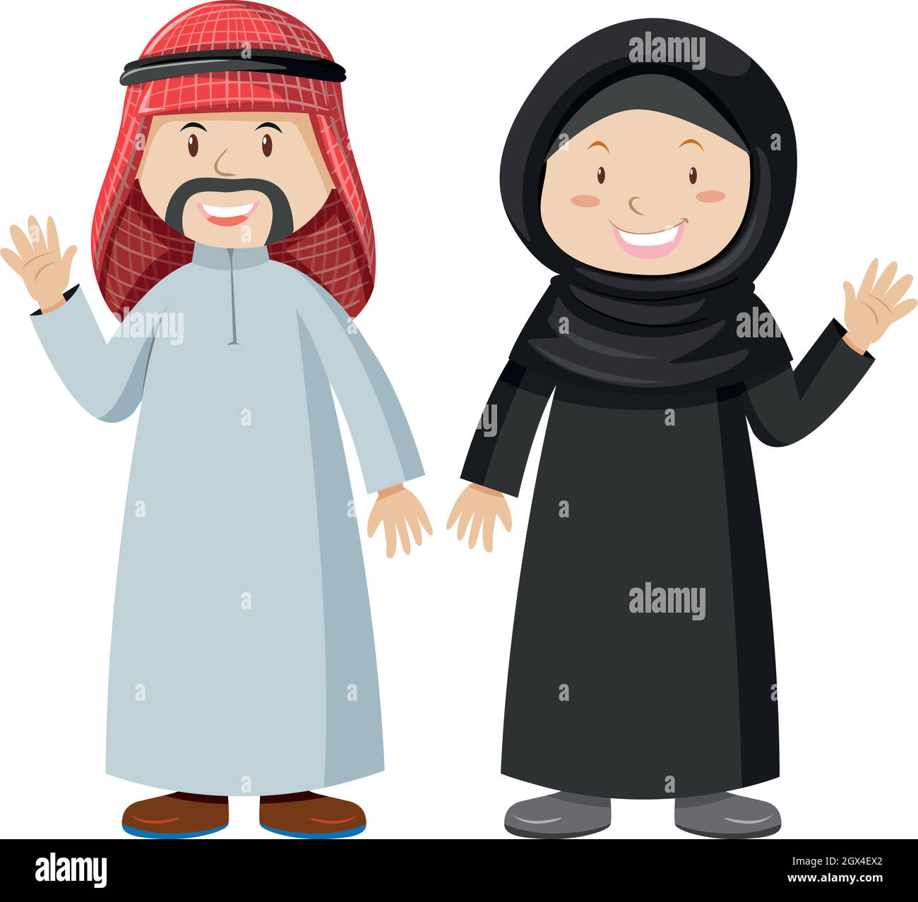 Muslim People Clipart Drawings