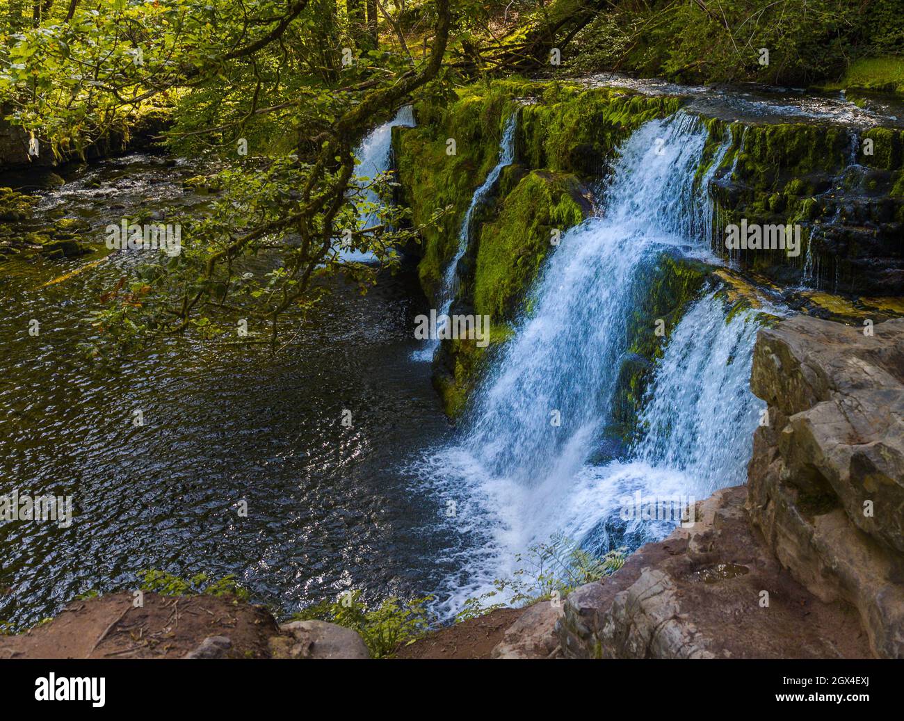 Sqwd y pannwr cascade hi-res stock photography and images - Alamy