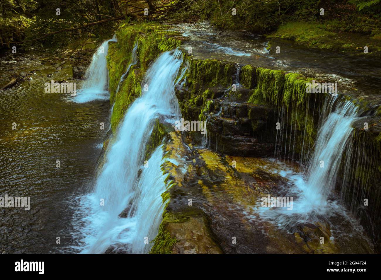 Sqwd y pannwr cascade hi-res stock photography and images - Alamy