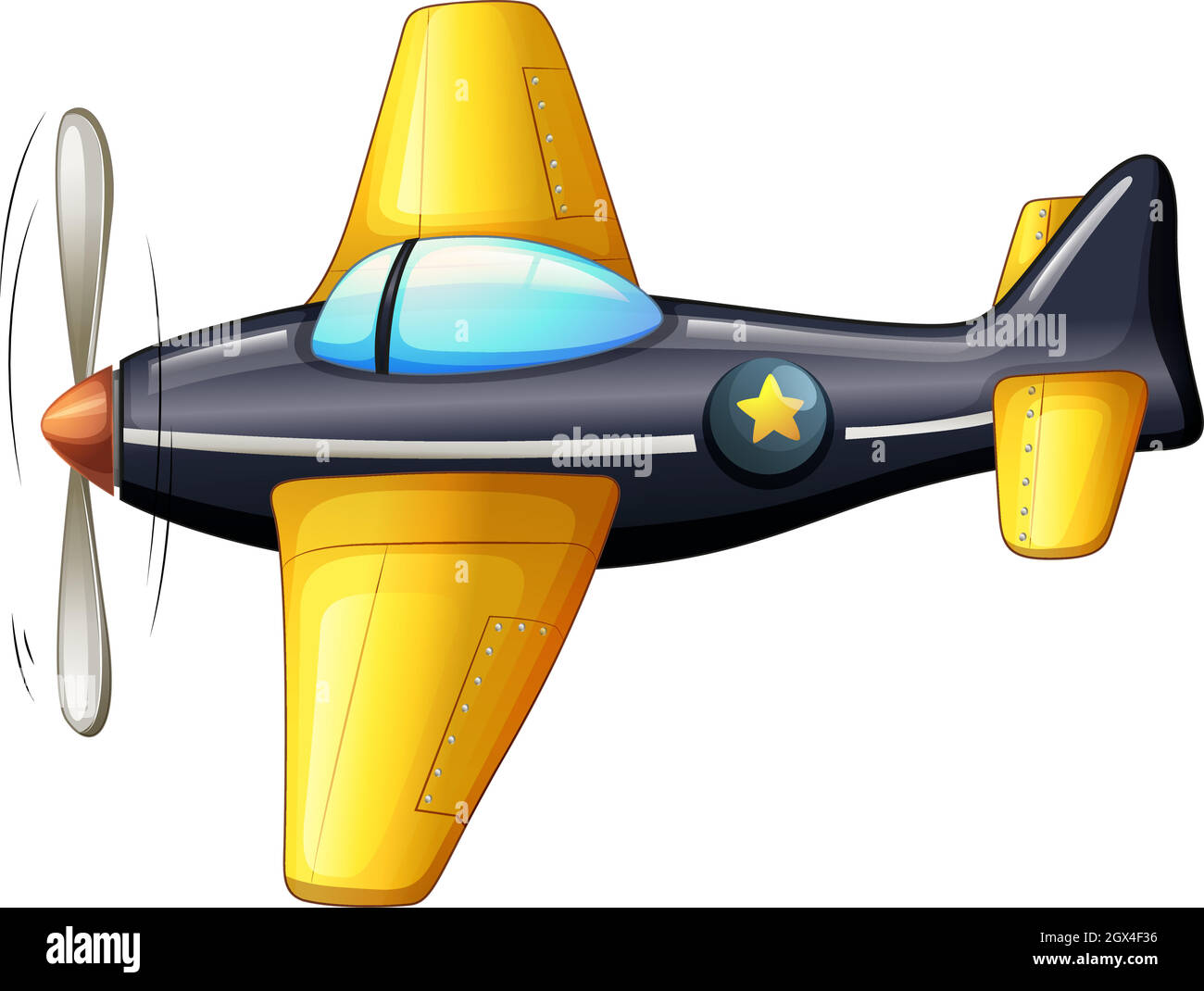 A vintage aircraft Stock Vector Image & Art - Alamy