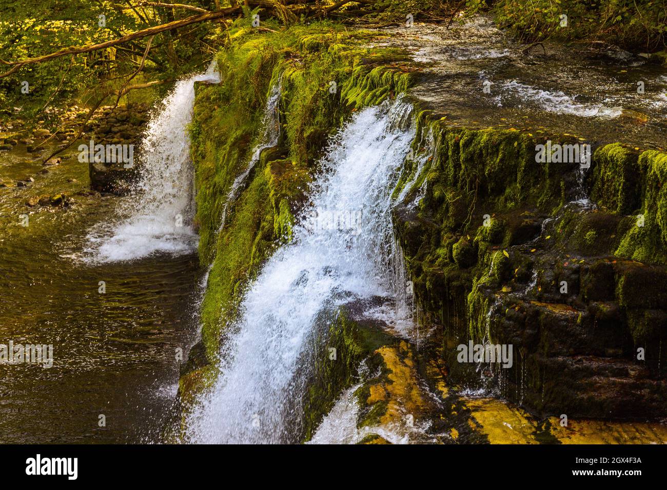 Sqwd y pannwr cascade hi-res stock photography and images - Alamy