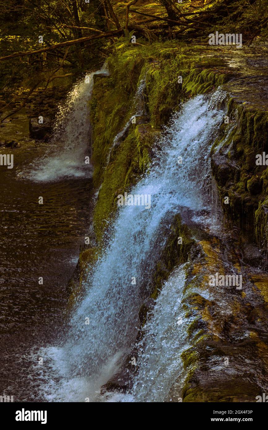 Sqwd y pannwr cascade hi-res stock photography and images - Alamy