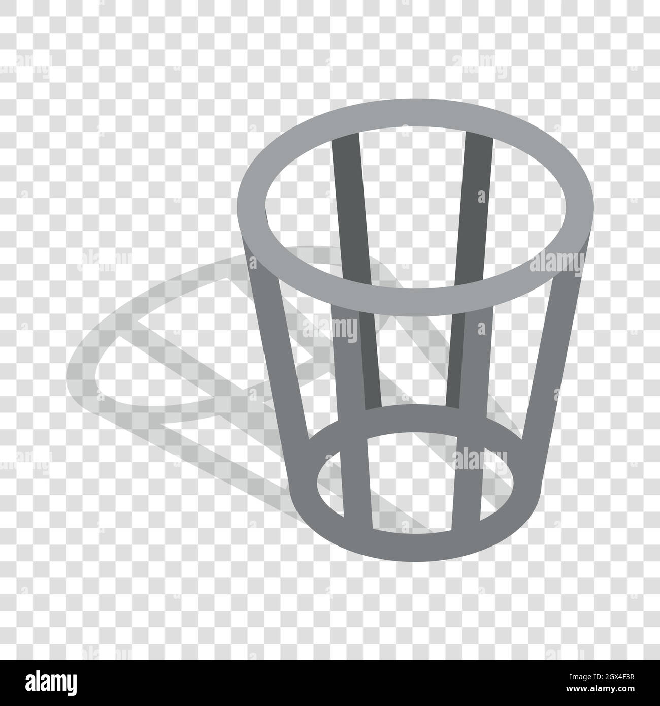 Empty plastic container metal Stock Vector Images - Alamy