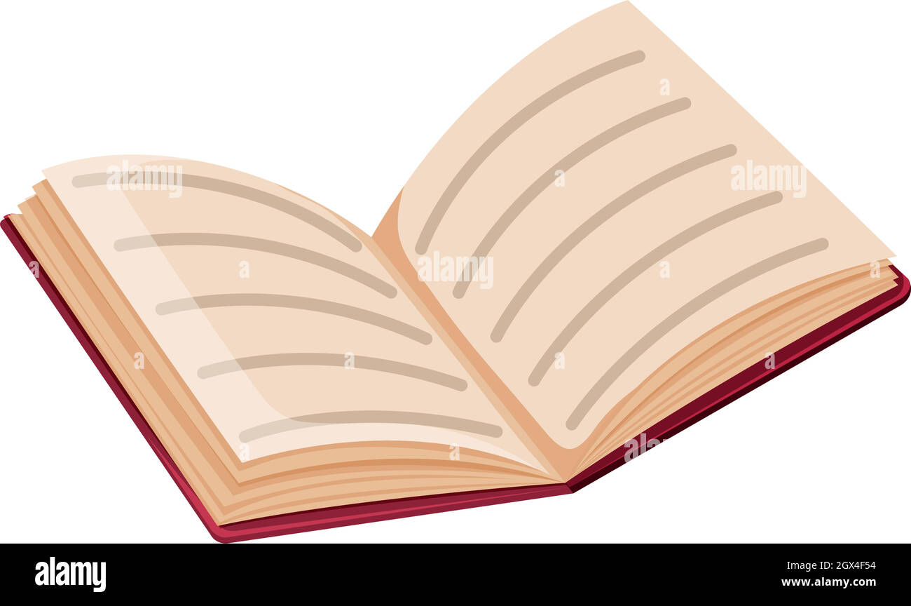 Book white Stock Vector Images - Alamy