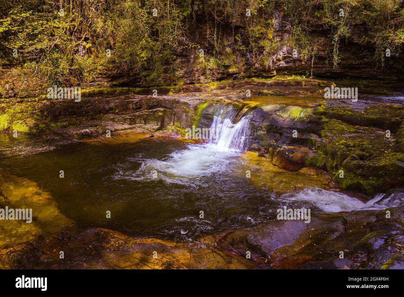 Sqwd isaf clun waterfall hi-res stock photography and images - Alamy