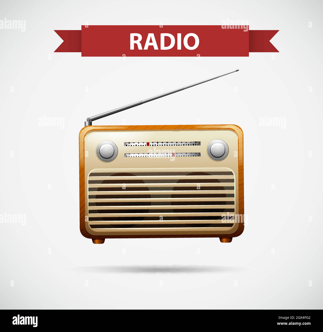 Radio design hi-res stock photography and images - Alamy