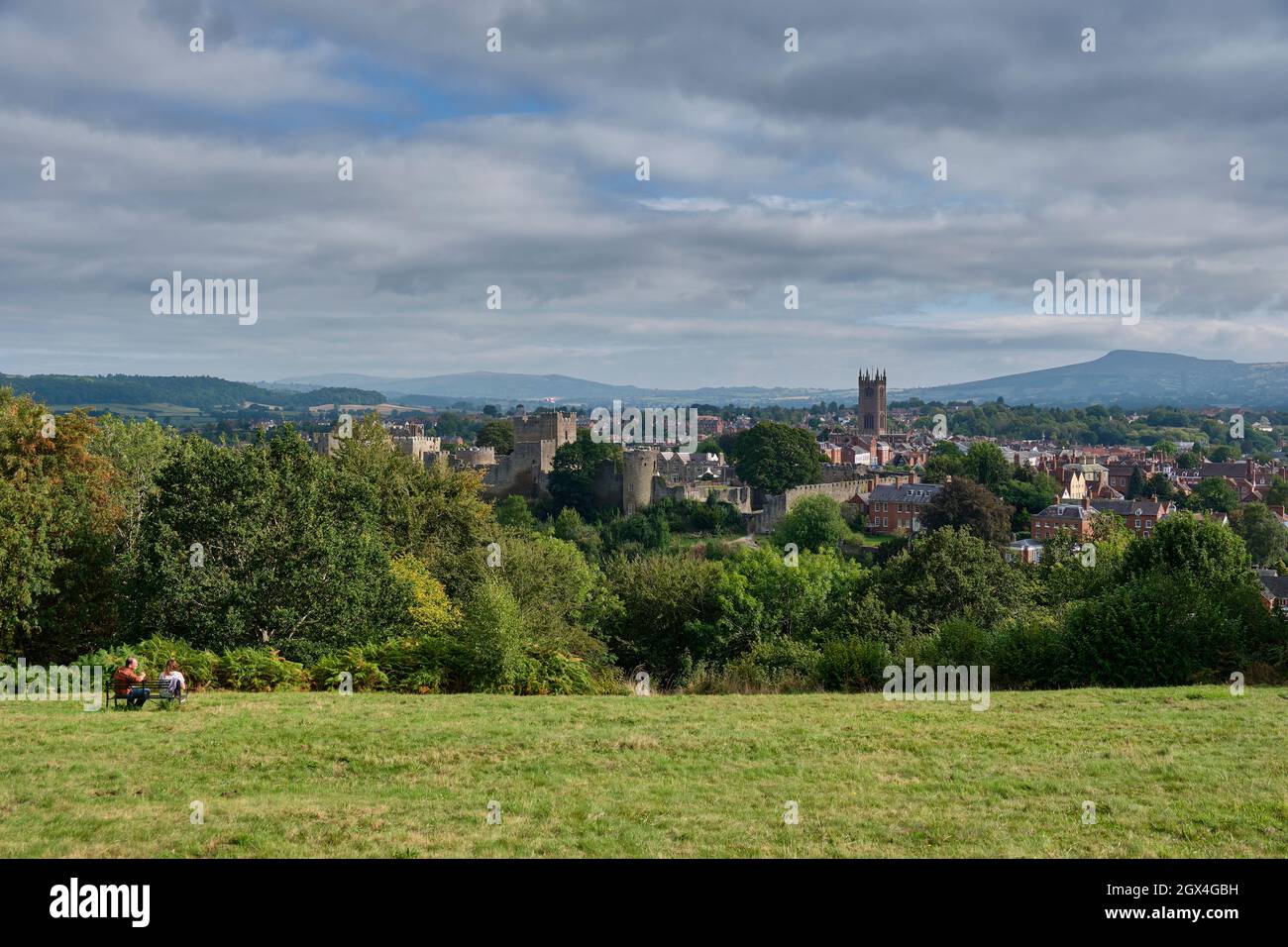 Whitcliffe common ludlow hi-res stock photography and images - Alamy