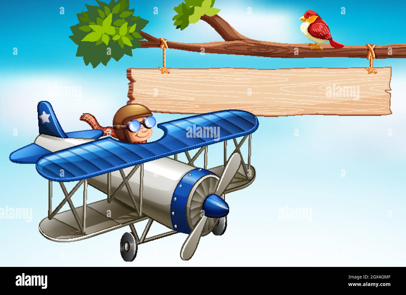 Signs in the air Stock Vector Images - Alamy