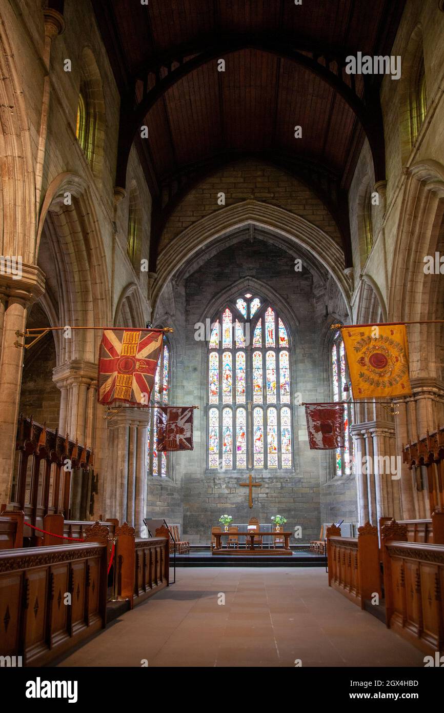 Church of Holy Rude Nave in Stirling, Scotland Stock Photo - Alamy