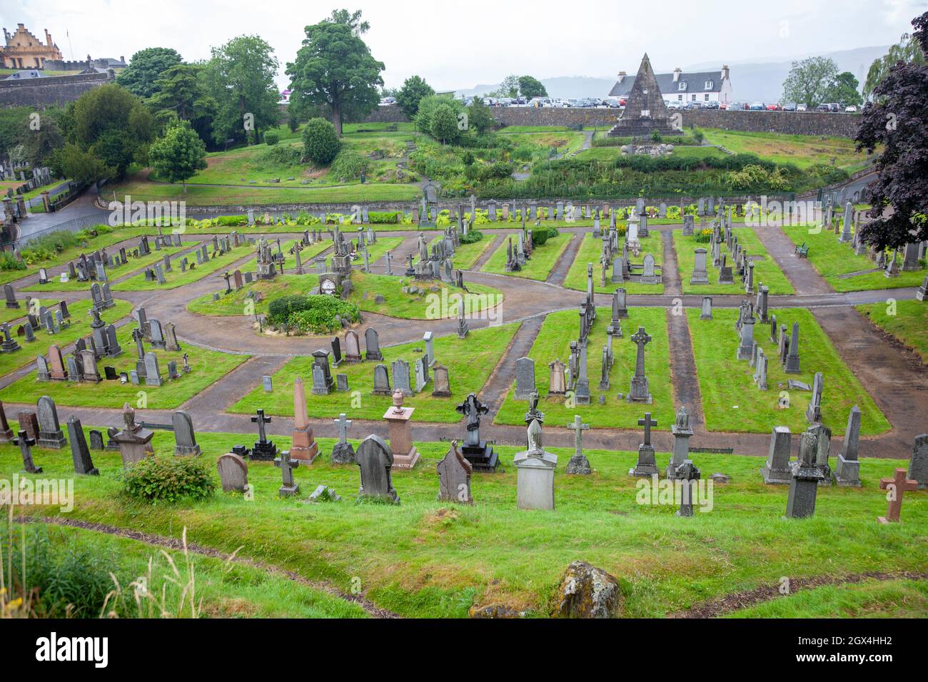 Holy Rude Cemetery and Church in Stirling, Scotland Stock Photo - Alamy