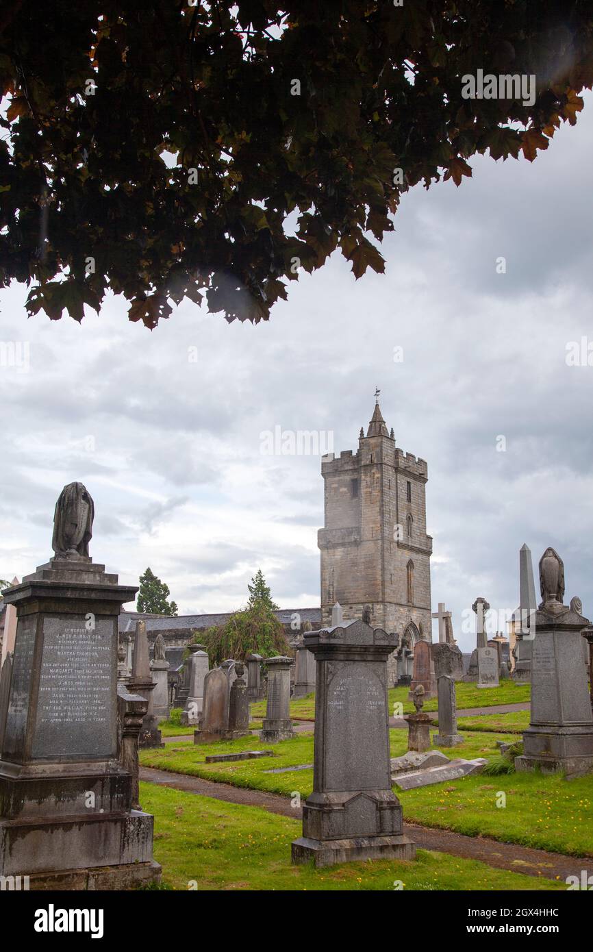 Holy Rude Cemetery and Church in Stirling, Scotland Stock Photo - Alamy